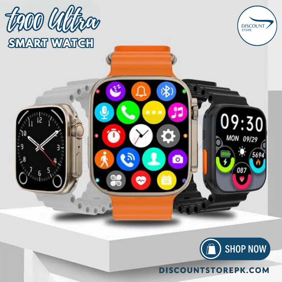 T900 Ultra Smart Watch - (IMPORTED) – DiscountStore