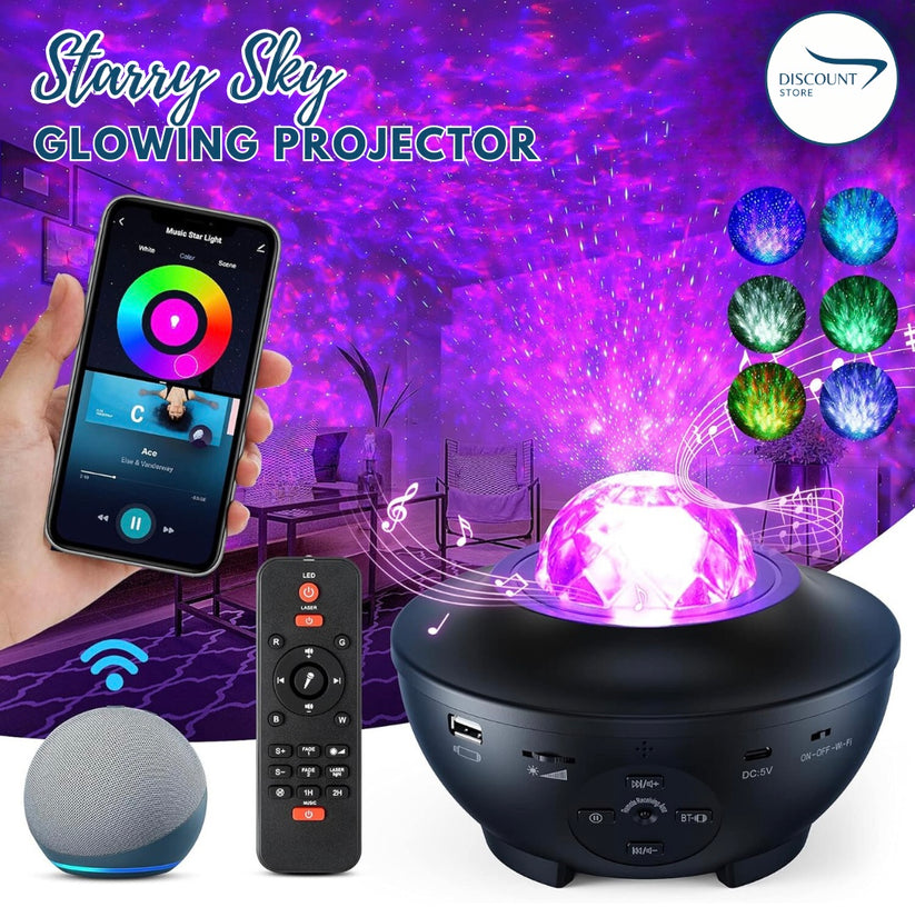 Galaxy Projector Starry Sky Night Lamp - (IMPORTED) – DiscountStore