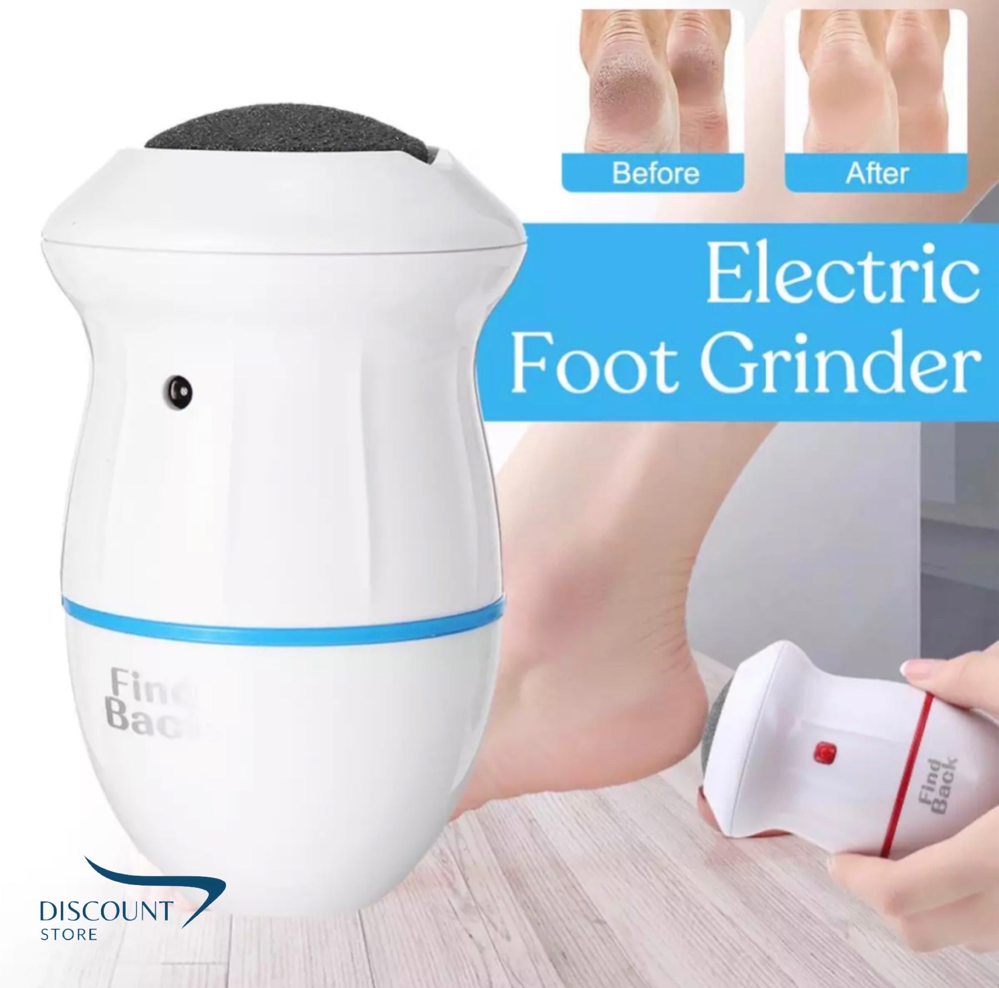 Electric Vacuum Foot Grinder - (IMPORTED) – DiscountStore